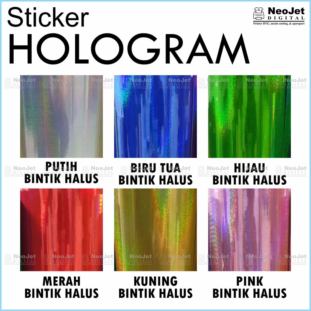 Jual Sticker Hologram Roll Motif Pasir Halus Bintik Kotak Stiker ...