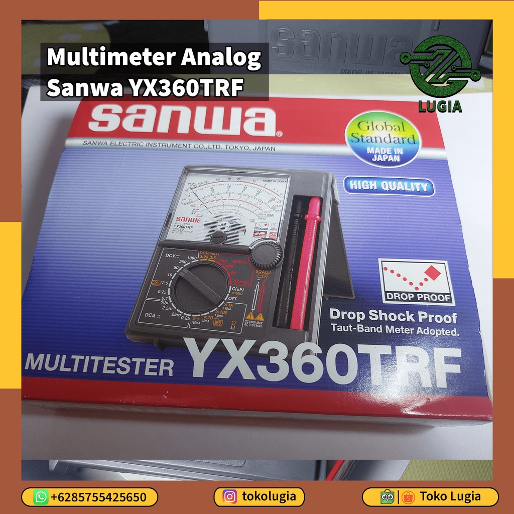 Jual Multimeter Analog SANWA YX360TRF | Shopee Indonesia