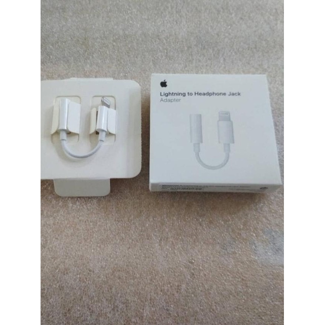 Jual CONVERTER APPLE IPHONE 7 IPHONE 8 JACK AUDIO HENDSET ORIGINAL 100% ...