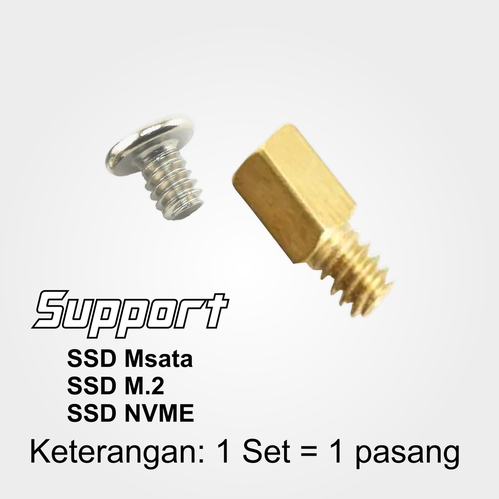 Jual BAUT SSD M2 SATA / MSata / M2 NVME SCRUP MUR | Shopee Indonesia