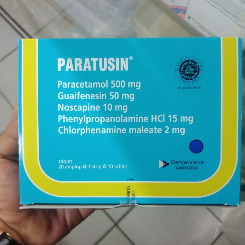 Jual PARATUSIN Obat Flu dan Batuk 200tablet | Shopee Indonesia