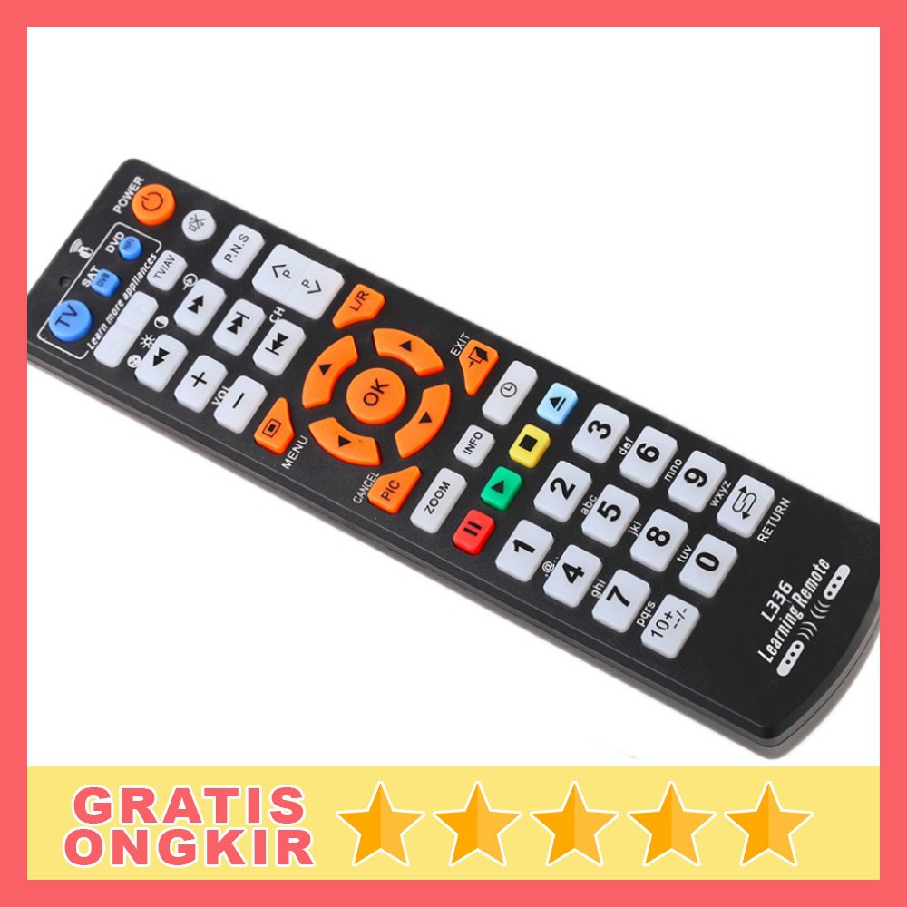 Jual Remote Unifersal Smart Learning Kloning Remot Kontrol TV LCD LED DVD untuk Semua Jenis Tipi ...