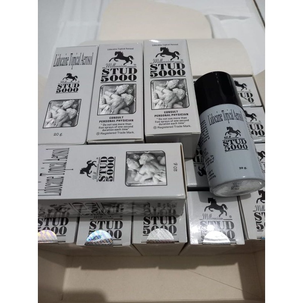 Jual Milenium Stud 5000 Spray, 20 gram,obat kuat pria tahan lama Original import | Shopee Indonesia