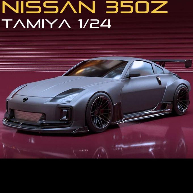 Jual BODYKIT For 350Z Tamiya 1/24 mokit MODELKIT | Shopee Indonesia