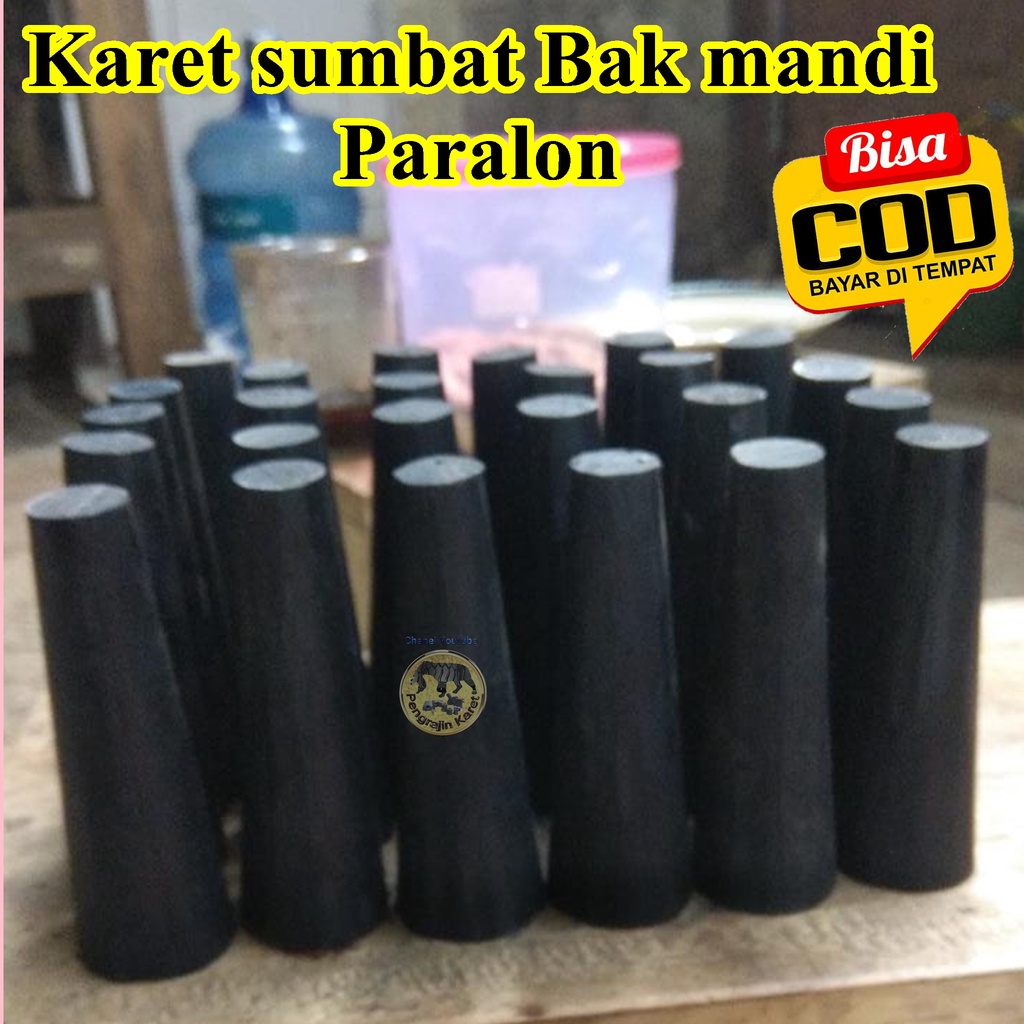 Jual Karet sumbat paralon , sumbat bak mandi awet dan bandel dari karet ...