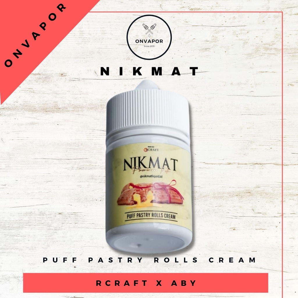 Jual Nikmat Liquid Puff Pastry by Vapes Aby x Rcraft | Shopee Indonesia