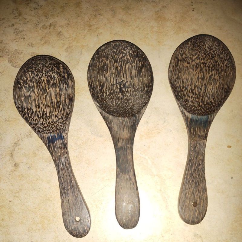 Jual Sendok nasi kayu aren tebal | Shopee Indonesia