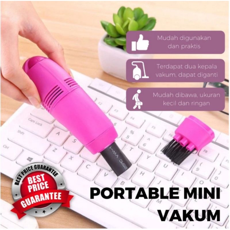 Jual Mini USB Vacuum Keyboard Cleaner For Komputer PC - FD368 | Shopee ...