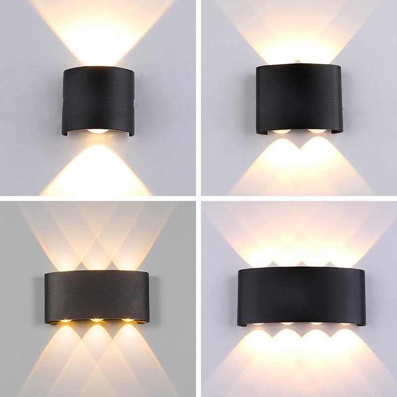 Jual Lampu Dinding Taman Outdoor COB / LED Wall Light Minimalis 2W 3W ...