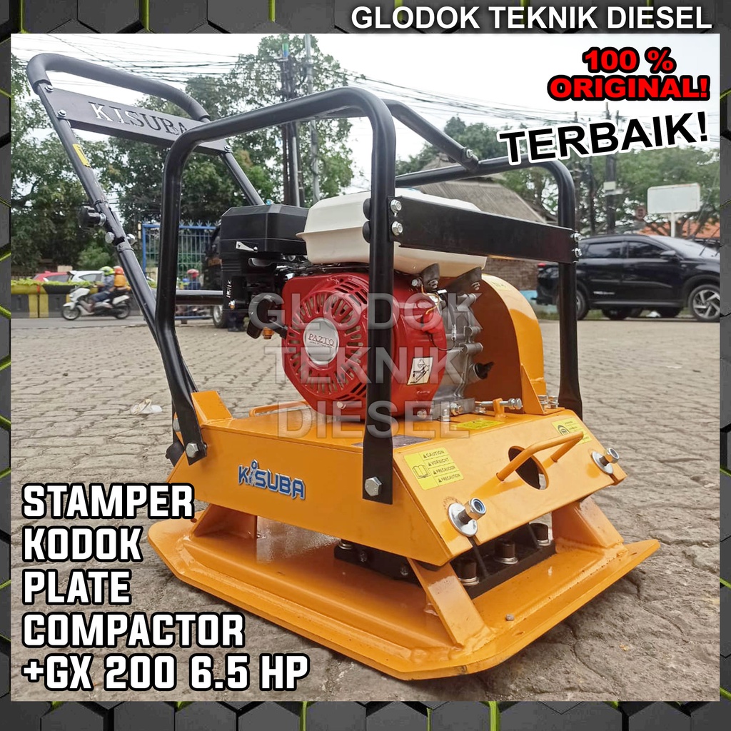 Jual Stamper Kodok Plate Compactor Engine Bensin TERBAIK | Shopee Indonesia