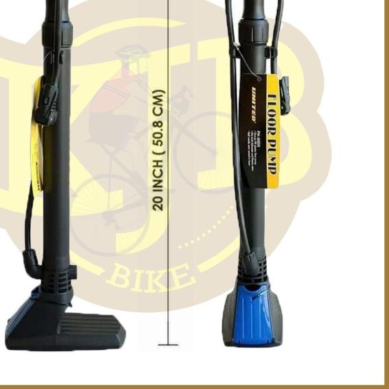 Jual Pompa Kompa Sepeda PM 8800 UNITED Floor Pimp ORIGINAL | Shopee ...