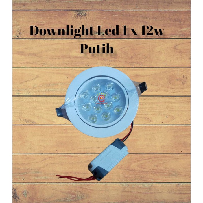 Jual Lampu Downlight Led 12w Putih / Downlight Inbow 12 Watt Putih ...