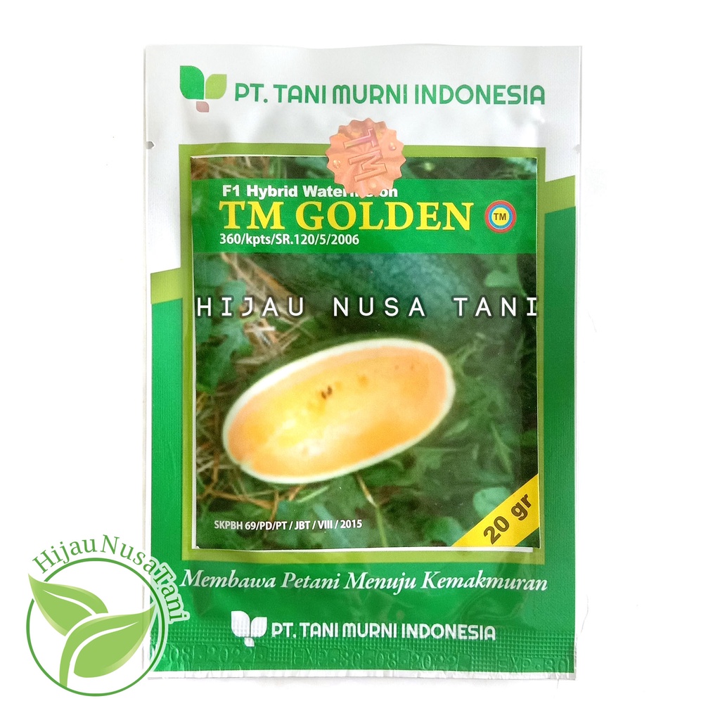 Jual Benih Semangka TM GOLDEN 20 gram - Tani Murni - bibit semangka ...