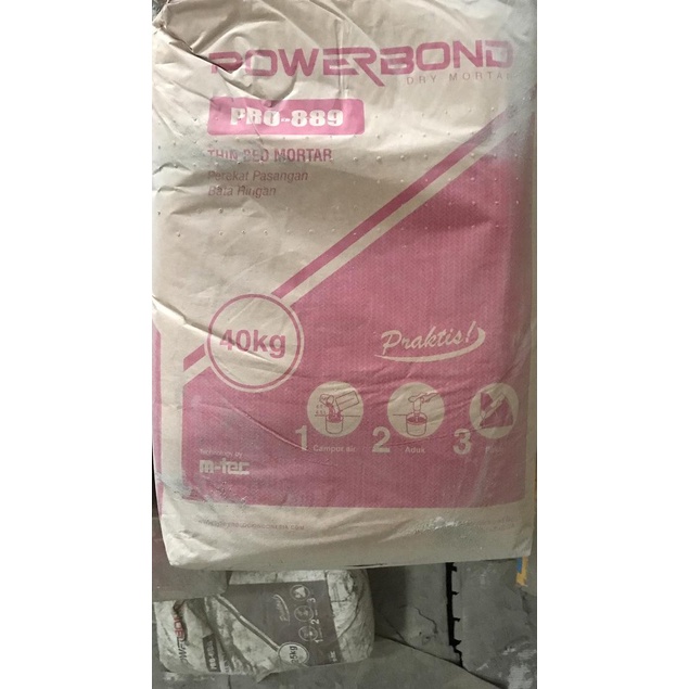 Jual POWERBOND 889 PEREKAT BATA RINGAN 40KG HARGA KIRIM KE JABODETABEK ...