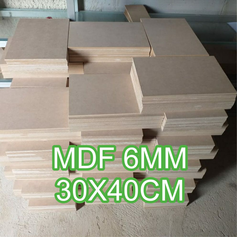 Jual MDF 6mm ukuran 30*40 Cm | Shopee Indonesia