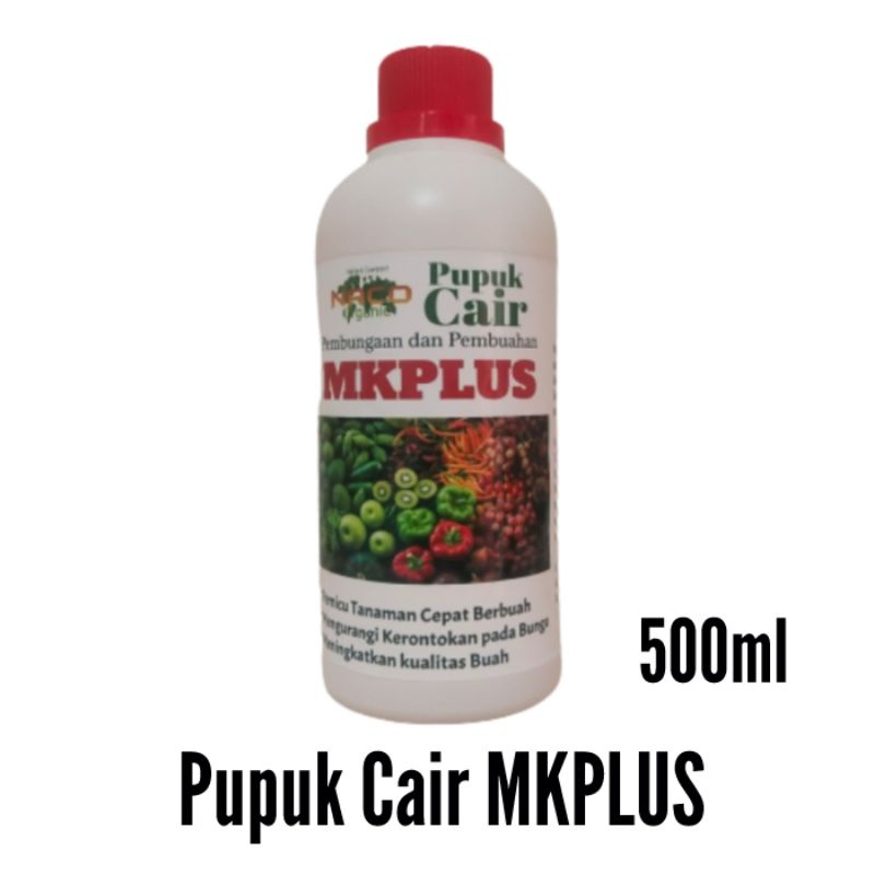 Jual MKPlus 500ml Pupuk MKP Cair Lengkap Membantu Tanaman cepat Berbuah | Shopee Indonesia