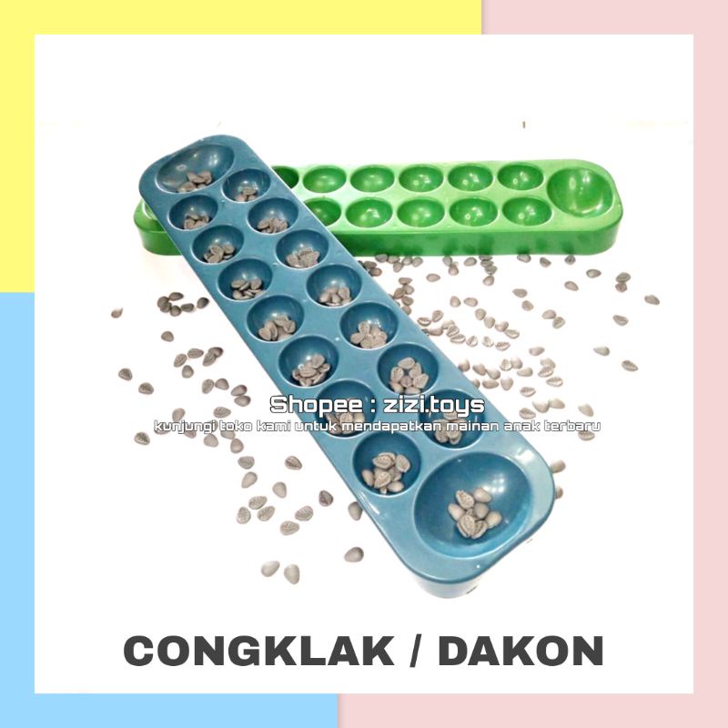 Jual Congklak atau Dakon mainan anak klasik | Shopee Indonesia