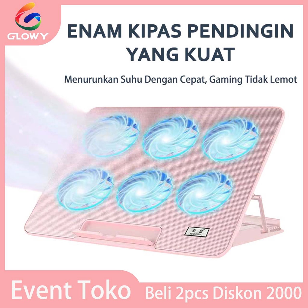 Jual kipas pendingin laptop / cooling pad alas laptop / kipas pendingin ...