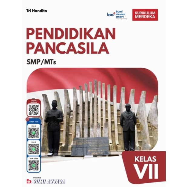 Jual Bumi Aksara Pendidikan Pancasila SMP MTs Kelas 7 VII Kurikulum Merdeka | Shopee Indonesia