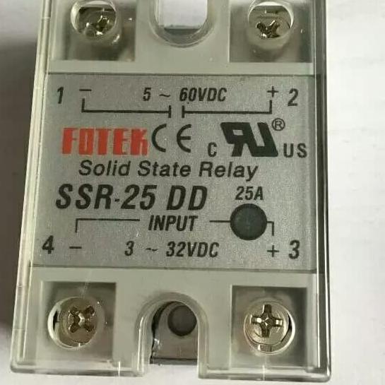 Jual Solid state relay SSR 25 DD 25A SSR25DD SSR 25DD DC control DC | Shopee Indonesia