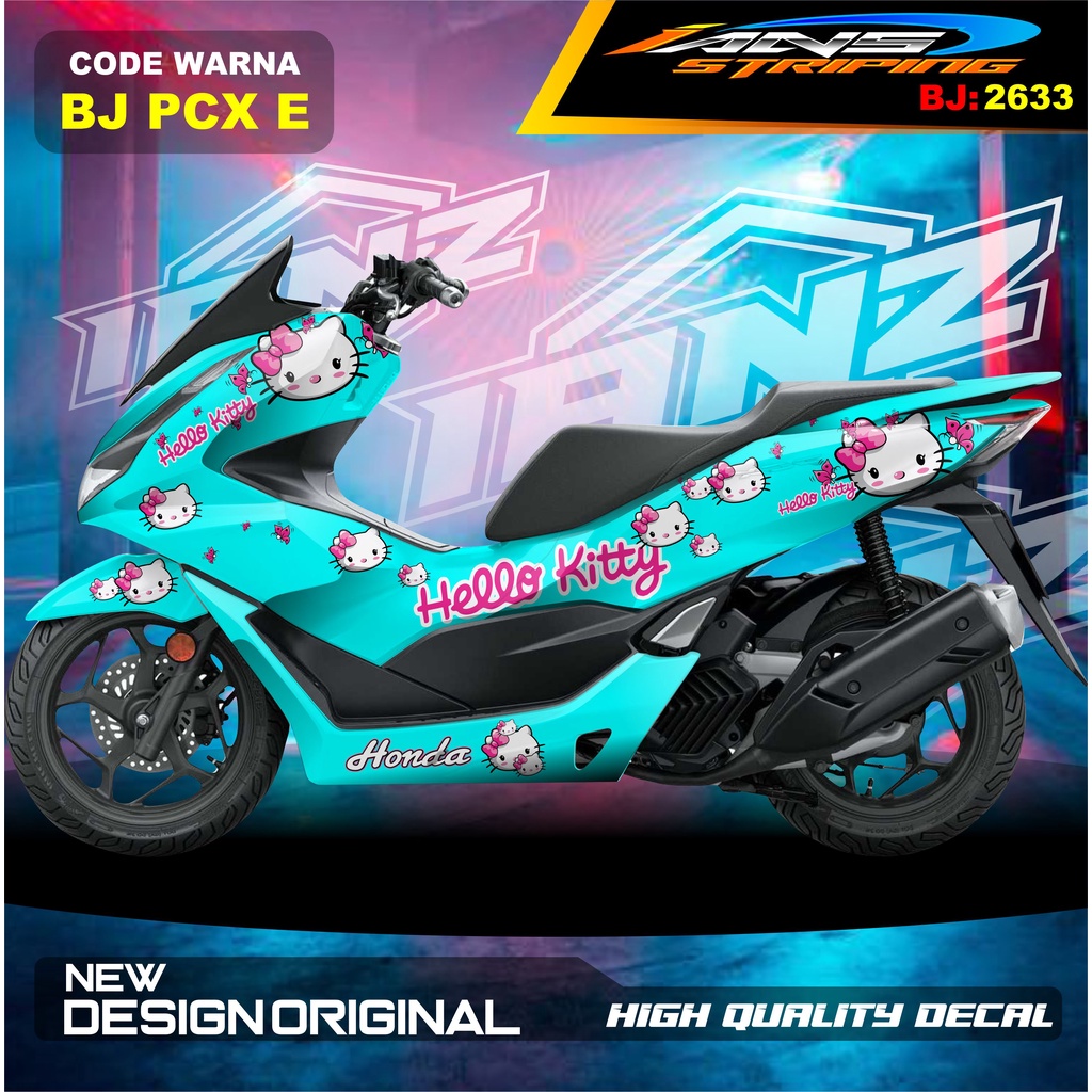 Jual DECAL STIKER FULL BODY PCX 150 / DECAL STICKER MOTOR HONDA PCX 160 ...