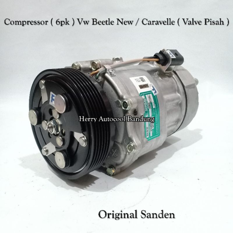 Jual Compressor - Kompressor Ac Mobil VW Beetle New / Caravelle ( 6pk ...