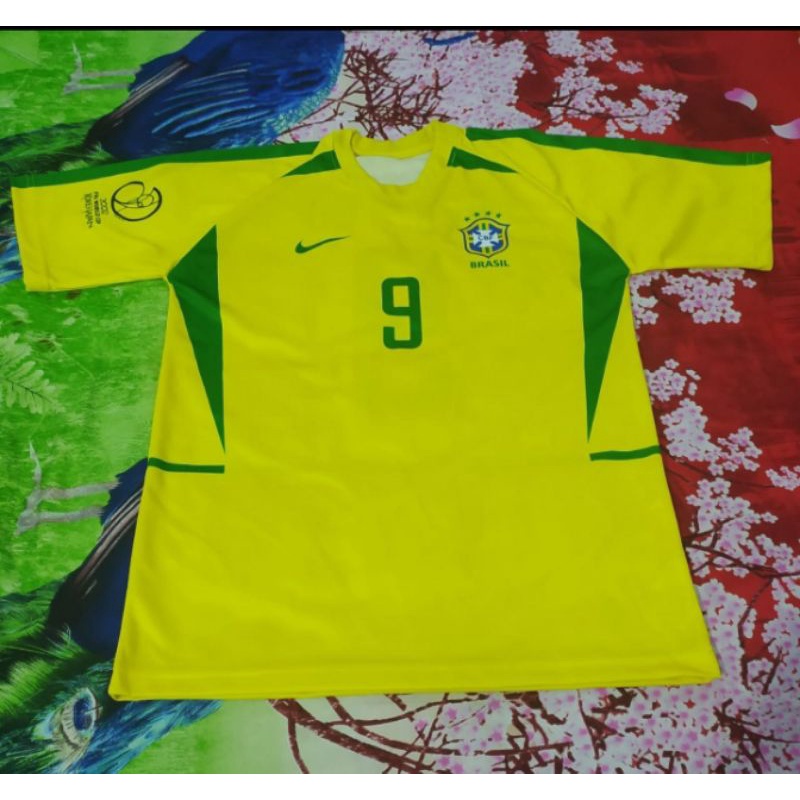 Jual Jersey retro Brazil 2000 - FULL PRINTING | Shopee Indonesia