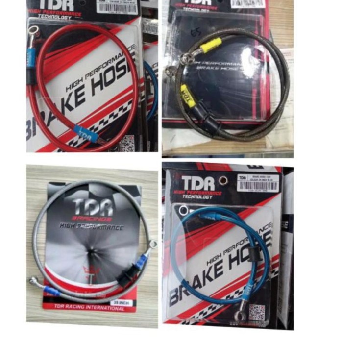 Jual Selang - Slang - Kabel Rem TDR Belakang Supra X 125 DD 60cm Biru ...