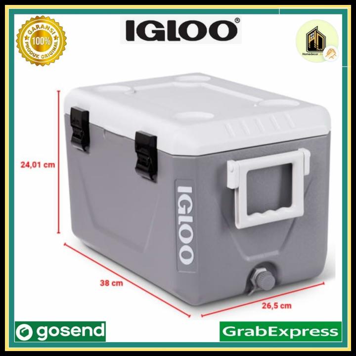 Jual Promo Igloo 11 Ltr Cooler Box Nestable - Abu-Abu / Tempat Cooler ...