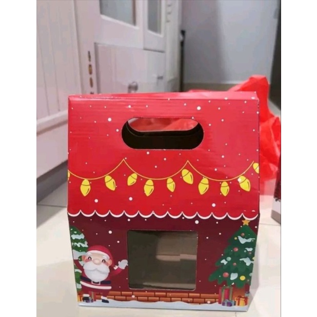 Jual Java Christmas Box Natal 2 Jar 600ml Box Natal Kue Kering Box ...