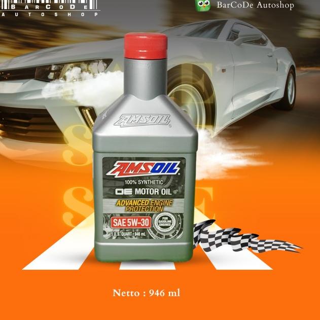 Jual AMSOIL OE SERIES BENSIN 5W30 SAE | Shopee Indonesia