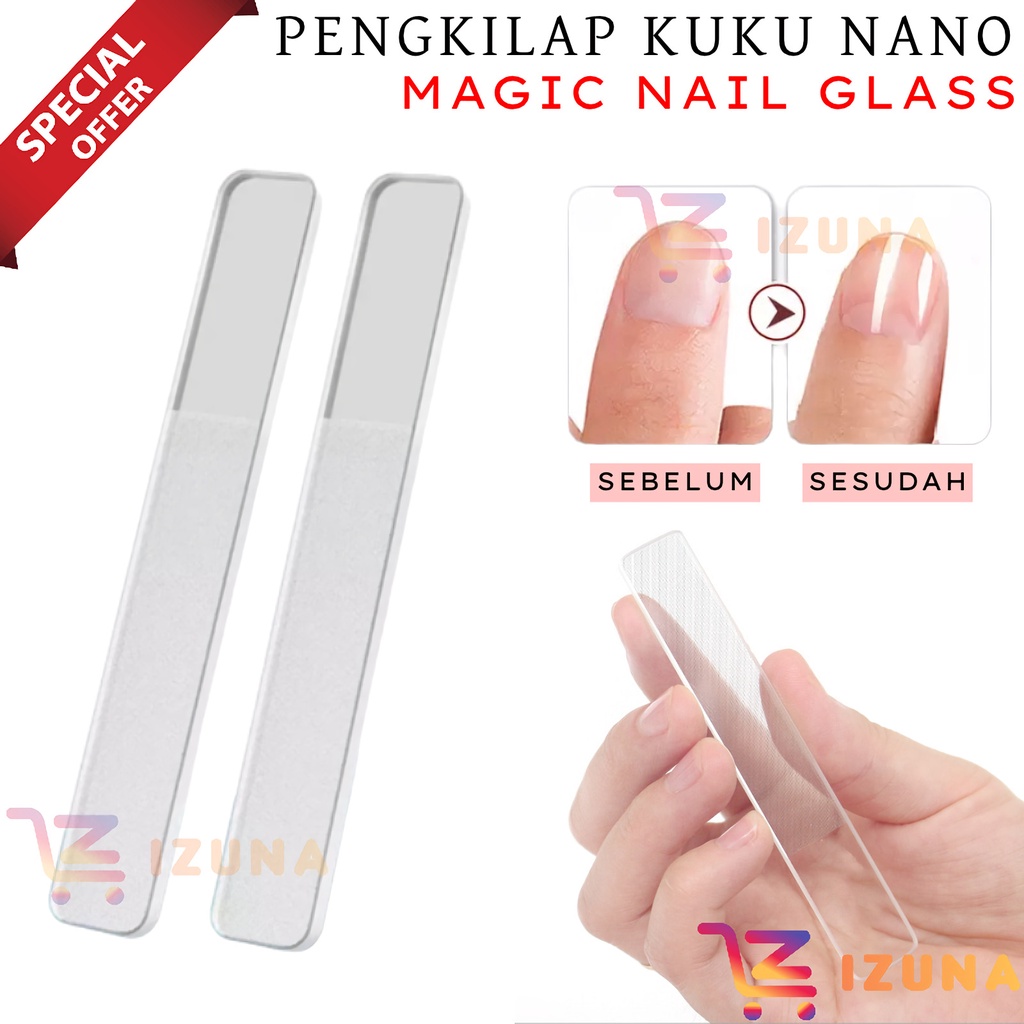 Jual [IZUNA] PENGIKIR DAN PENGKILAP KUKU NANO GLASS / KIKIR KUKU ...