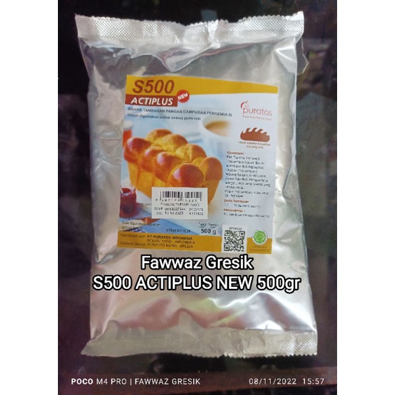 Jual Puratos S500 ACTIPLUS 500 gr / S500 Acti Plus Puratos 500gr Bread ...