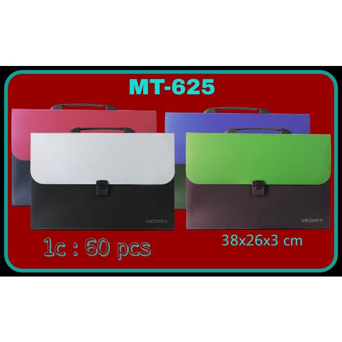 Jual Terbaru!!! SOS Expanding File MT-625 / Map Folio / Map Sekat / Map ...
