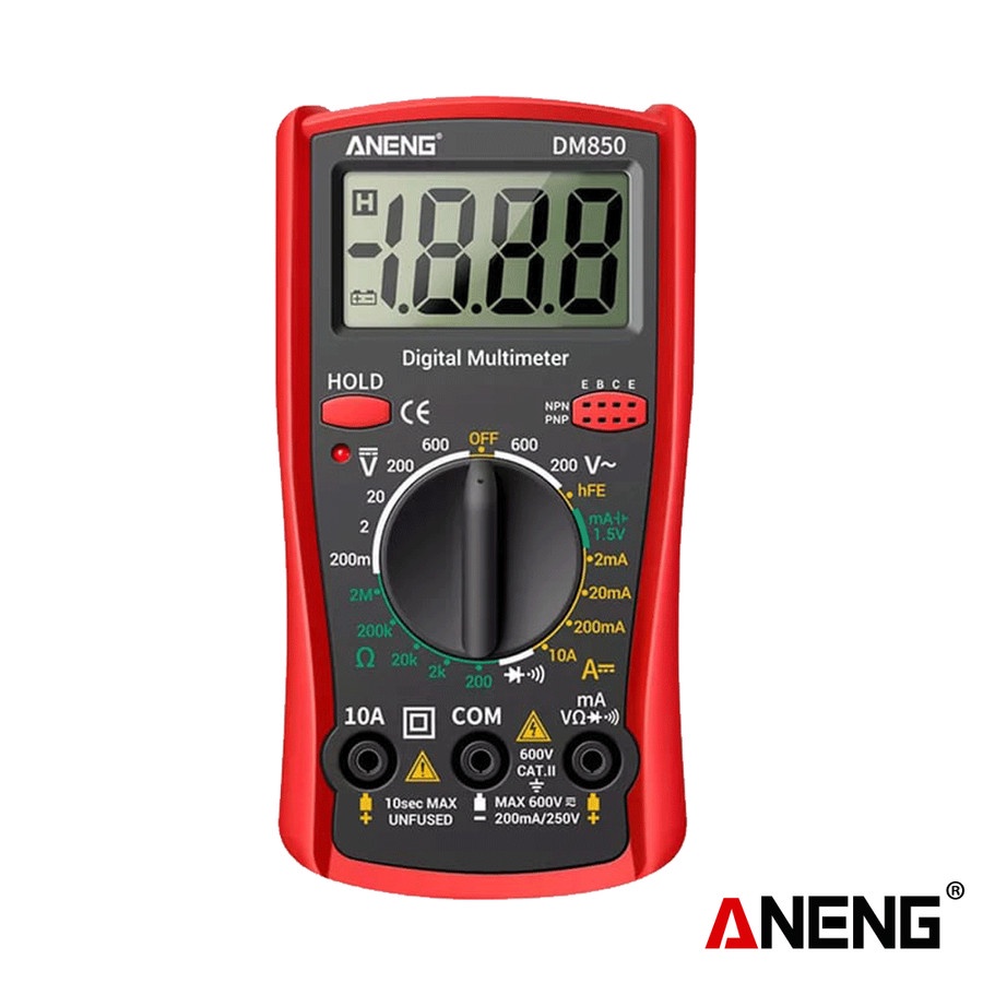 Jual Aneng DM850 Professional Digital Multimeter Auto AC/DC Votage ...