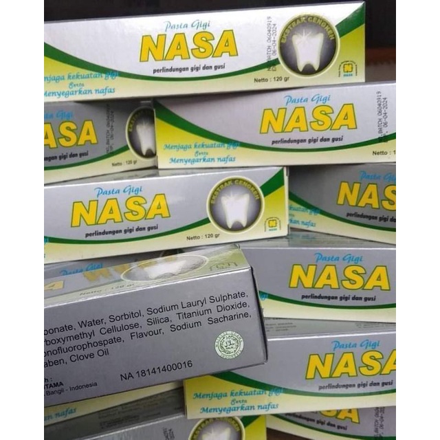 Jual Pasta Gigi NASA (original) | Shopee Indonesia