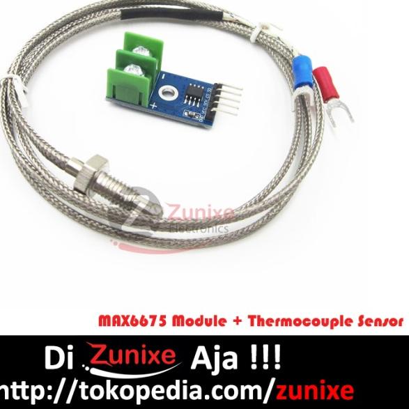Jual MAX6675 Module + Thermocouple Sensor Arduino | Shopee Indonesia