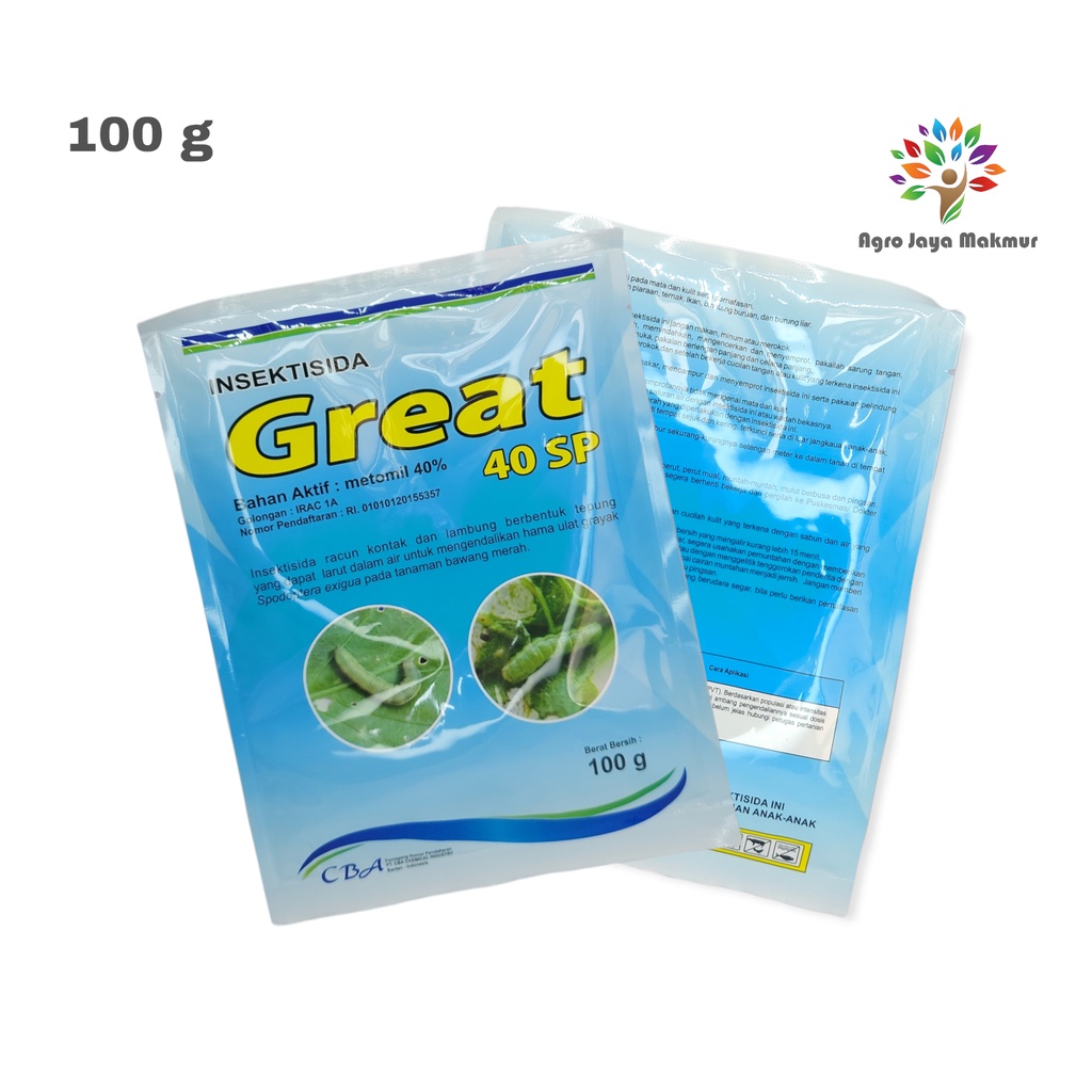Jual INSEKTISIDA GREAT 40SP 100 GRAM /RACUN HAMA ULAT/RACUN KONTAK ...