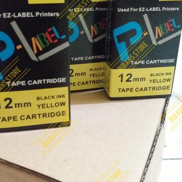 Jual Pita / Label Printer Casio 12mm | Shopee Indonesia