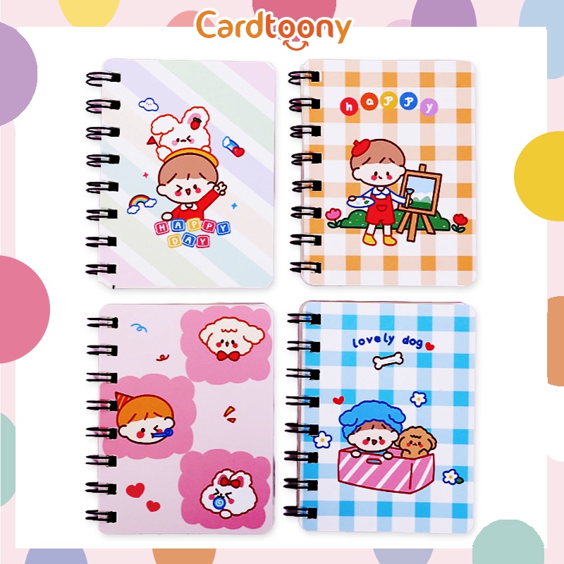 Jual Notepad Spiral A7 Diary Memo Buku Tulis Notebook Mini Catatan ...
