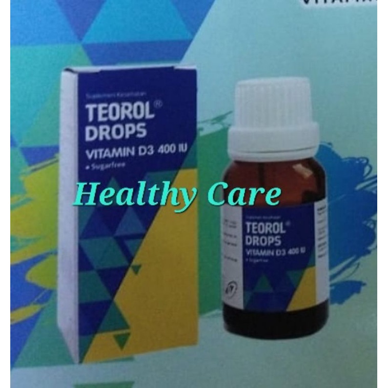 Jual TEOROL DROP 400 IU suplemen vitamin d3 untuk bayi dan anak ...