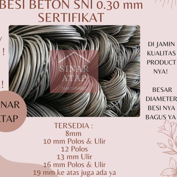 Jual BESI BETON 10mm ULIR x 12 Meter | Shopee Indonesia