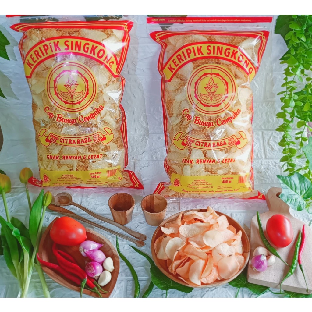 Jual Keripik Cap Bunga Cempaka | Shopee Indonesia