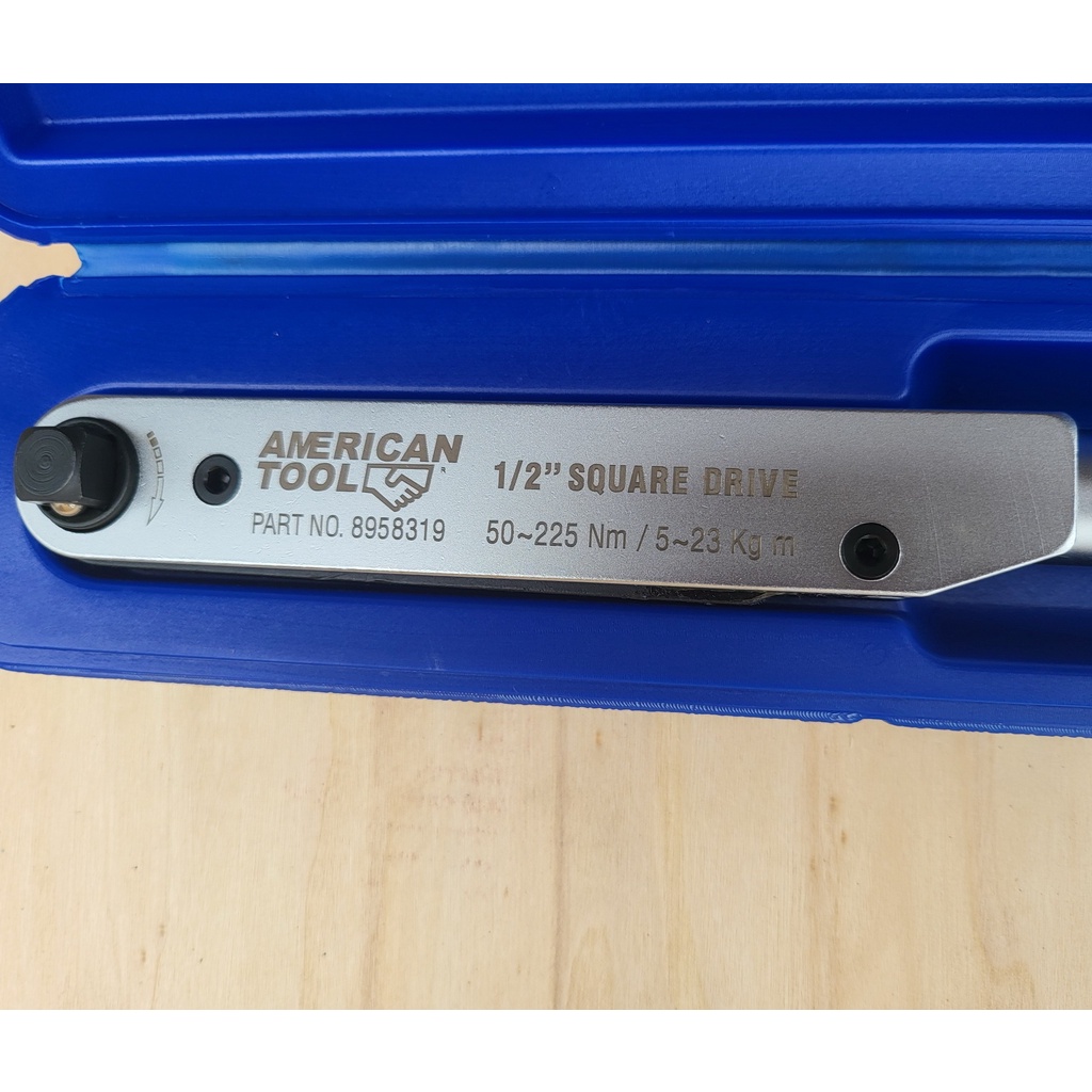 Jual Kunci Momen 1/2" DR 50 - 225 Nm Torque Wrench American Tool TORSI ...