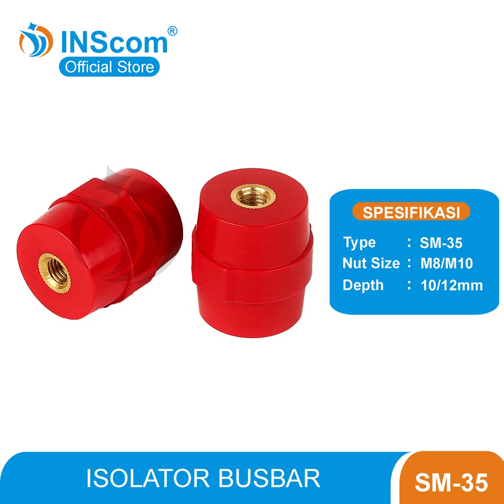 Jual ISOLATOR BUSBAR HOLDER SM 35 / INSULATOR BUSBAR SM 35 INSCOM | Shopee Indonesia