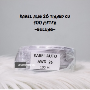Jual Kabel AWG 26 Tinned CU 100 meter GULUNG | Shopee Indonesia