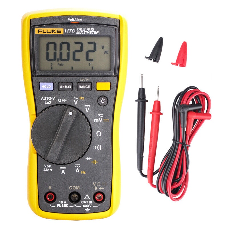 Jual Fluke 117 True RMS Digital Multimeter VoltAlert 1000V ORIGINAL ...