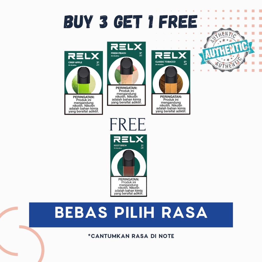 Jual Relx Pod Refill Inifinity/Essential - Pro Version (ceramic ...