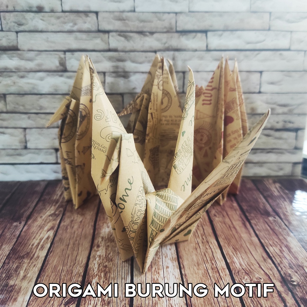 Jual Origami Burung Kertas Motif Craft | Shopee Indonesia