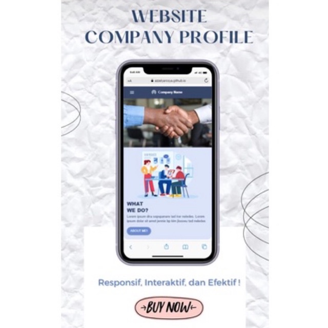 Jual Website Company Profile (jasa) | Shopee Indonesia